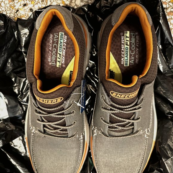 Skechers | Shoes | Skechers Relaxed Fit Air Cooled Memory Foam Mens | Poshmark